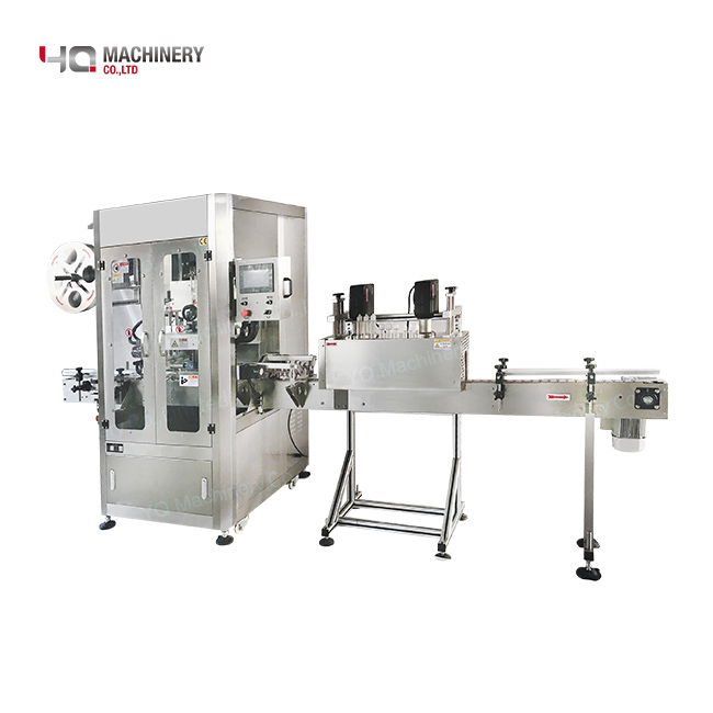 Shrink Sleeve Applicator Machine for Vial Bottle Sleeve Labeling ...